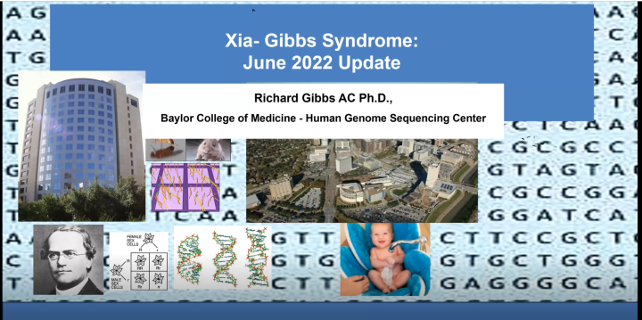Prof. Richard Gibbs Presents an Update to the XGS Community - Xia-Gibbs ...